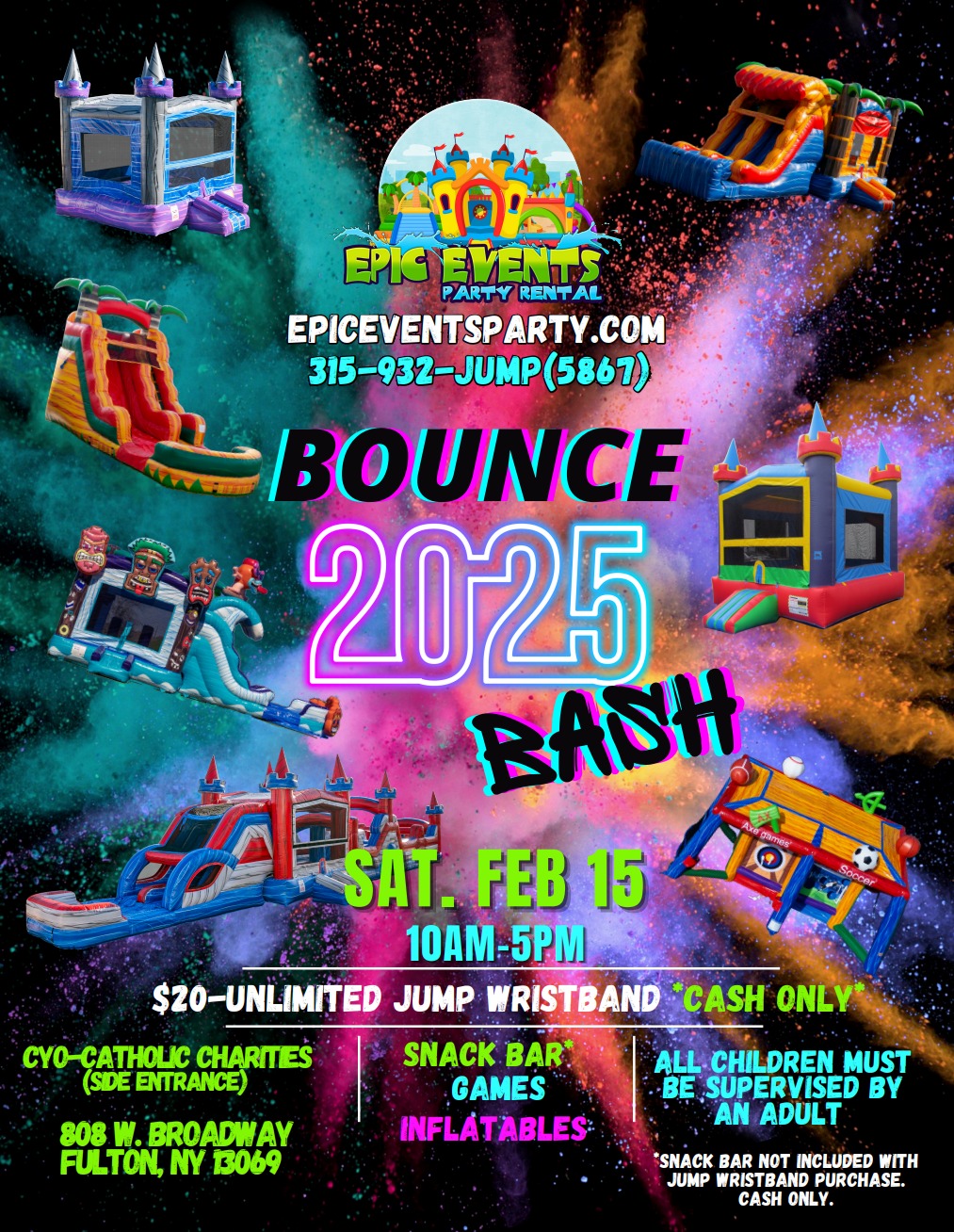 Epic Events Party Rental's 2025 Bounce Bash | CenterState CEO